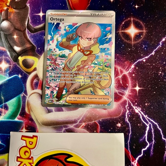Pokemon | Other | Pokmon Ortega Trainer Card Obsidian Flames | Poshmark